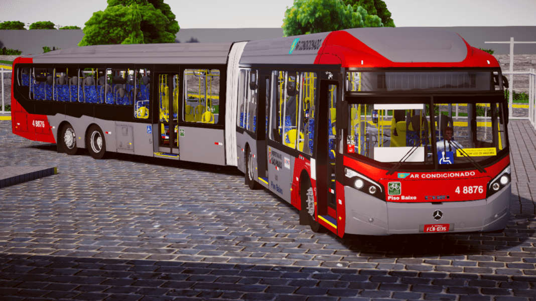 Mod | Caio Millennium BRT I 2015/16 MB O-500UDA BlueTec 5 com AC padrão SP (fase2) - Explozão Gamer