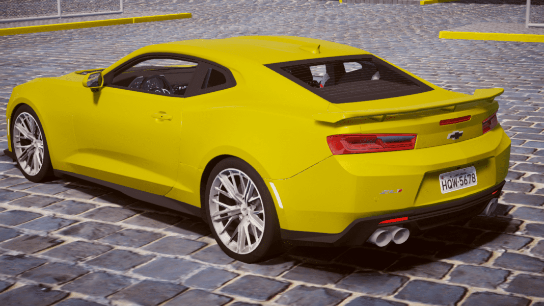 Mod | Chevrolet Camaro ZL1 (fase2) - Proton Bus Simulator - Explozão Gamer