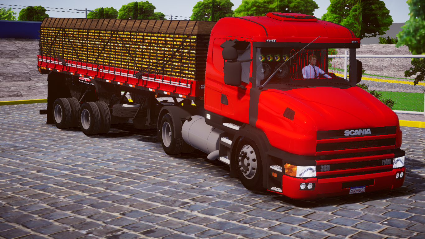 Mod | Scania 114G 2 Eixos do Cabelo Batateiro (fase2) - Explozão Gamer