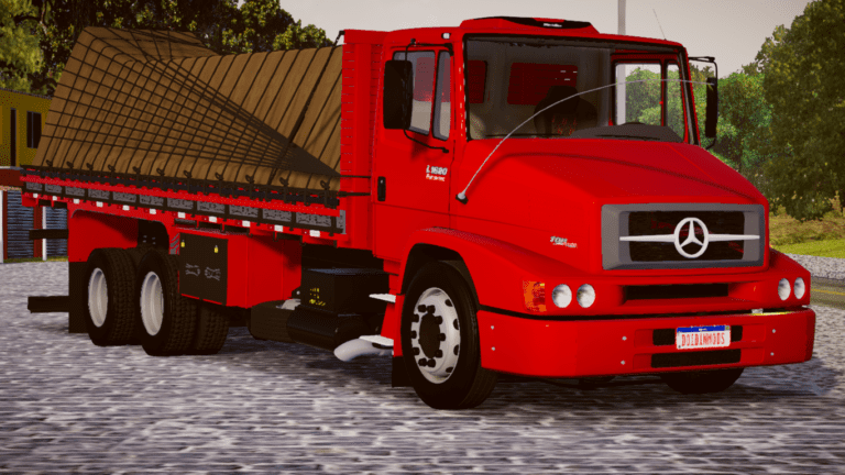 Mod | Mercedes-Benz 1620 Carroceria e Baú (fase2) - Explozão Gamer