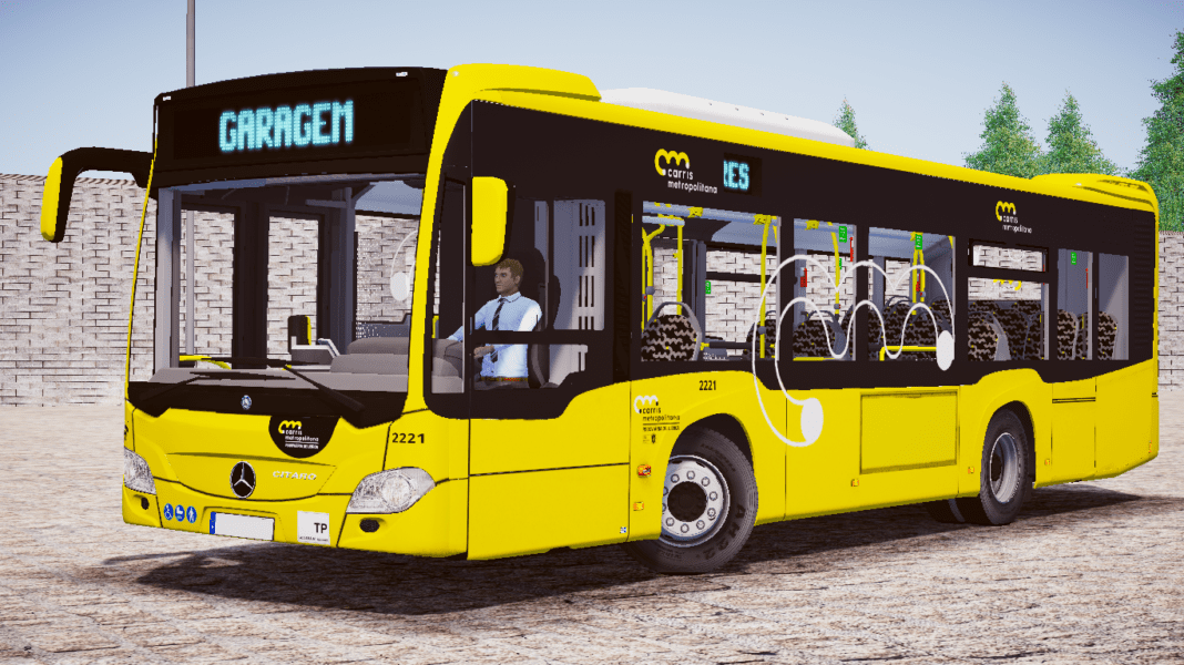 Mod | Mercedes-Benz Citaro C2 K Euro 6 Padrão Carris Metropolitana ...