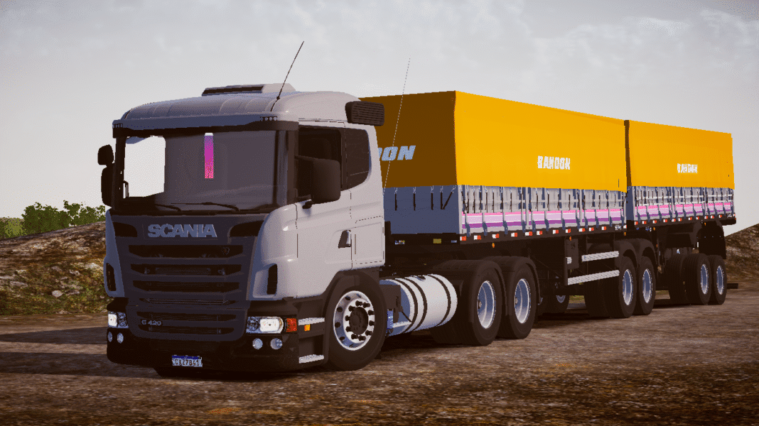 Mod | Scania G420 Bitrem 2x2 Randon (Fase 2) - Explozão Gamer