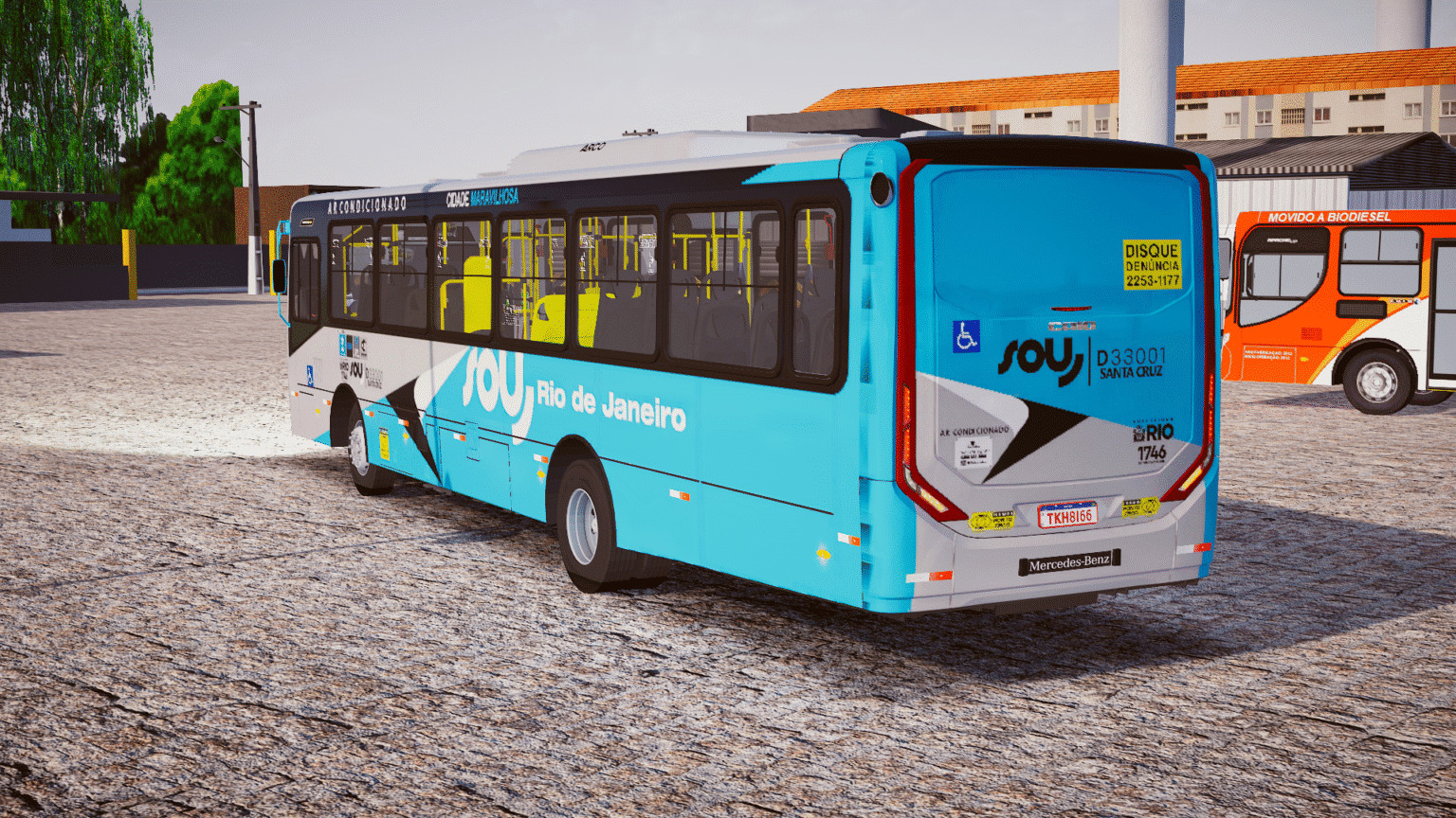 Mod | Caio Apache Vip V Mercedes-Benz OF-1721 Euro VI padrão Rio de ...