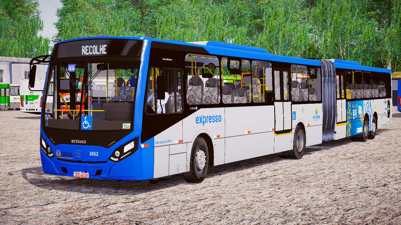 Mod | Caio Millennium IV Mercedes-Benz O-500MDA Bluetec 5 Padrão City ...